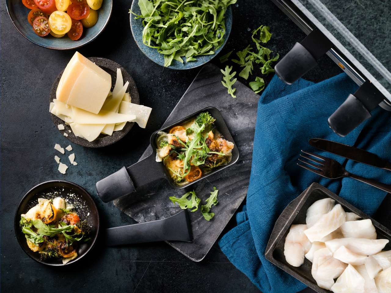 Fondue & Raclette Rezepte von Deutsche See