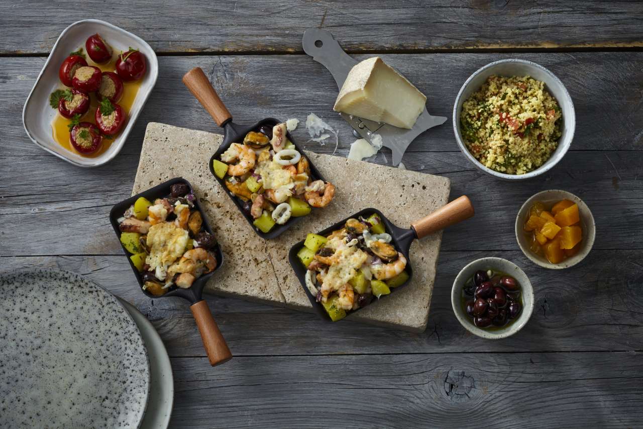 Rezept: Frutti di Mare aus dem Raclette