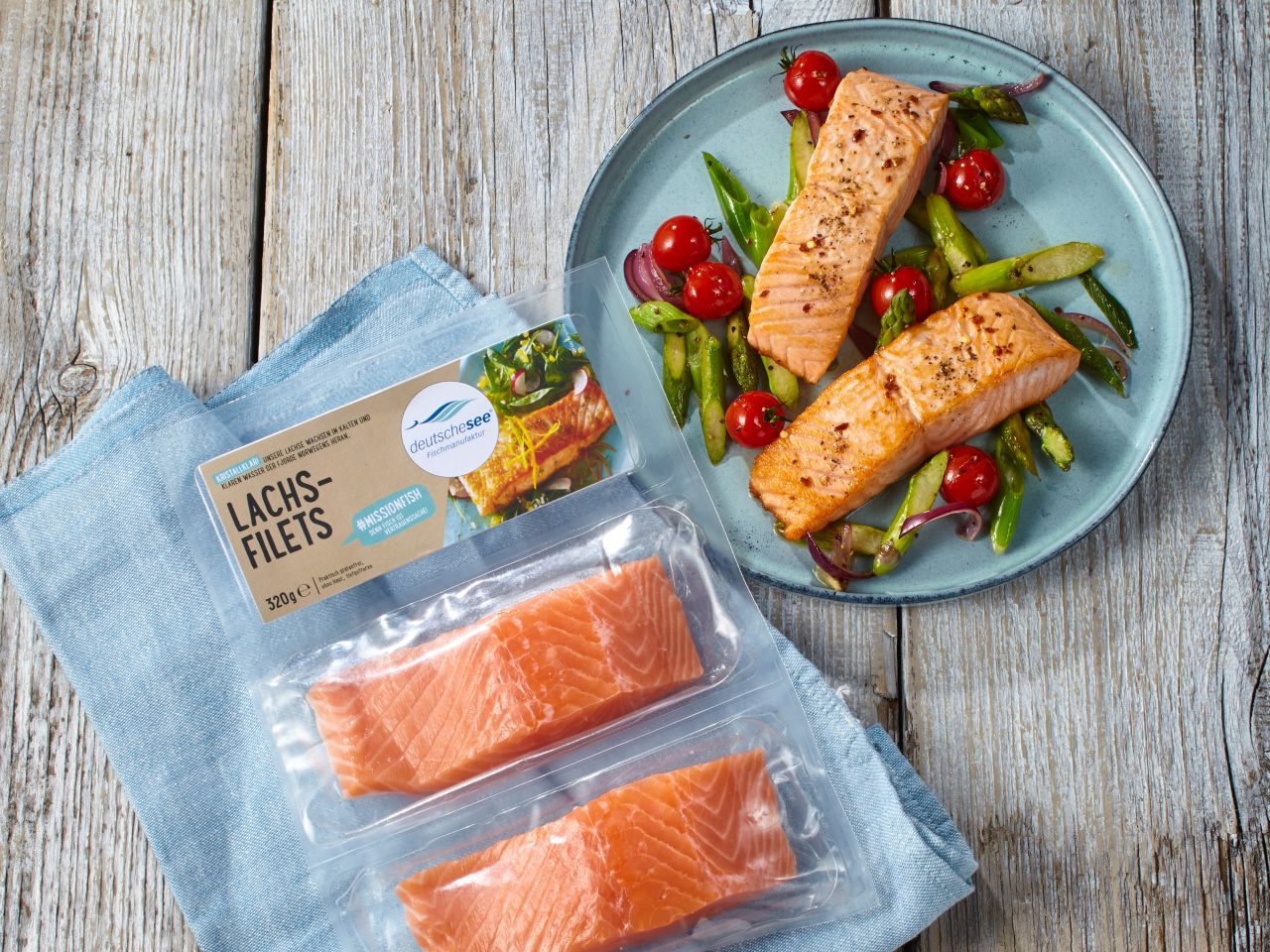 Meeresfrüchte und Fisch kaufen im Deutsche See Shop