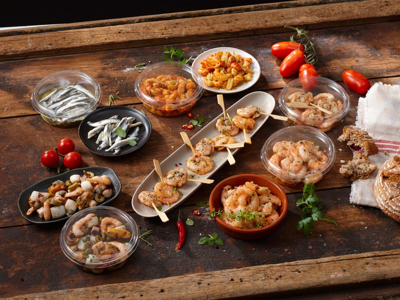 Tapas Garnelen Chili Knoblauch | Deutsche See Shop